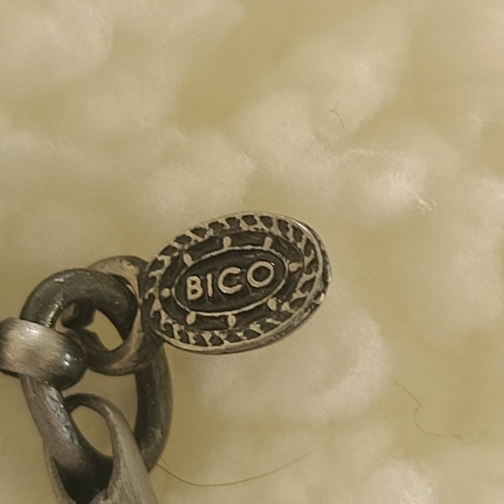 Men's Bico Australia Hook Pendant & Chain - Gem